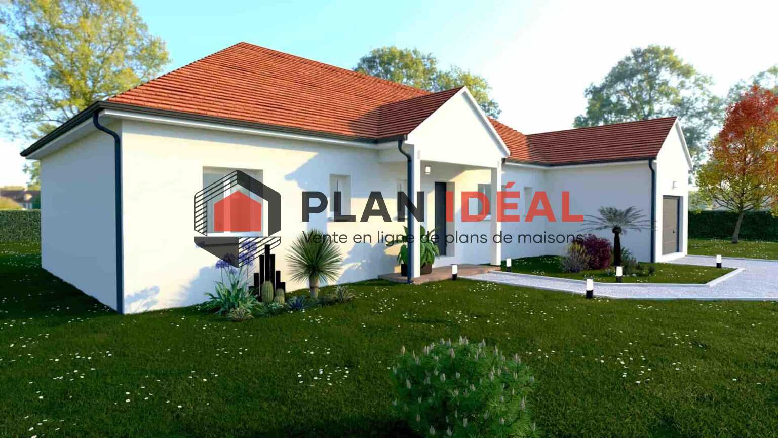 Plan d'une maison simple - Plan ideal
